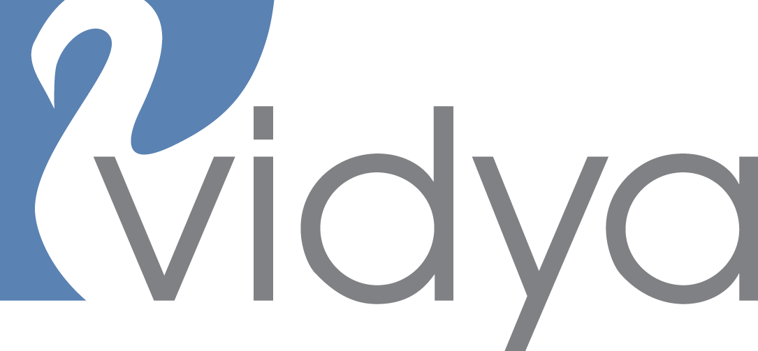 Vidya Name Logo